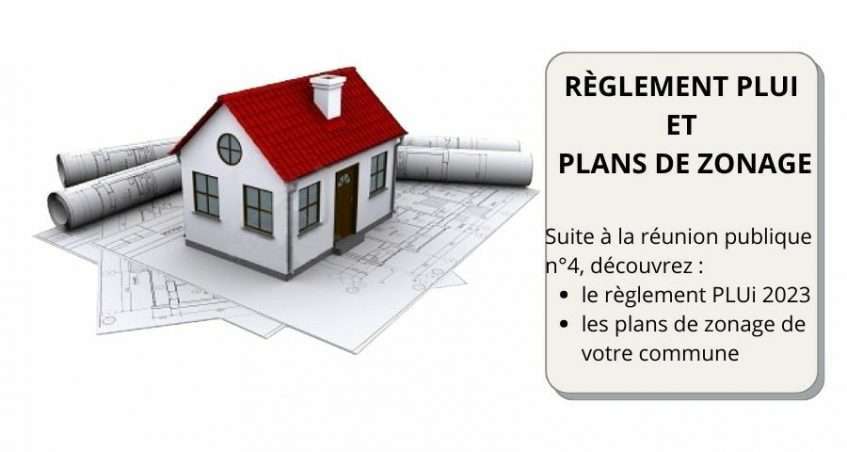 Règlement et plans de zonage PLUI – Mairie de Chaux